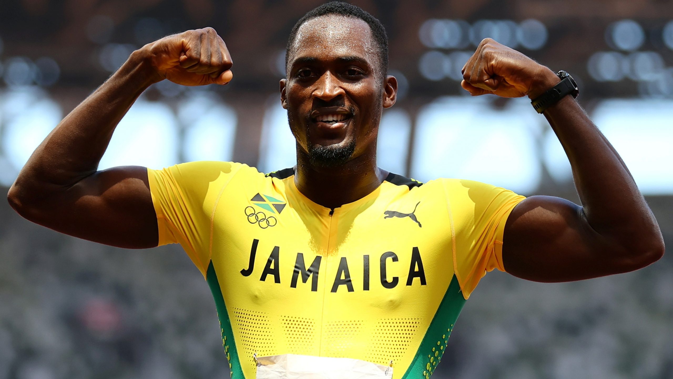 Jamaican gold medalist Hansle Parchment tracked down the volunteer who ...