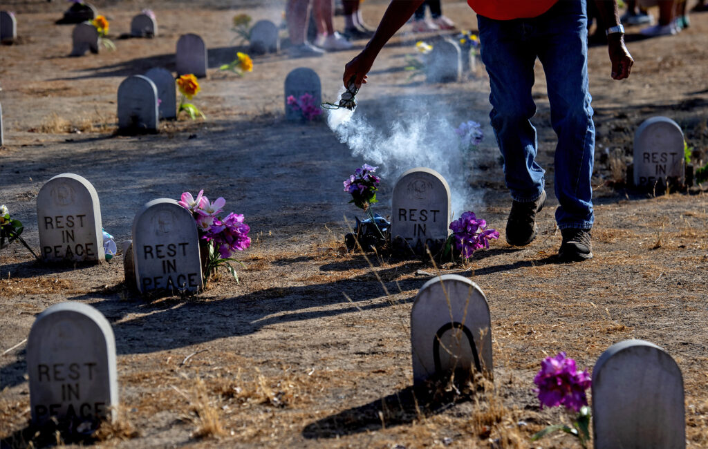 Burial sites found at 53 Native American boarding schools