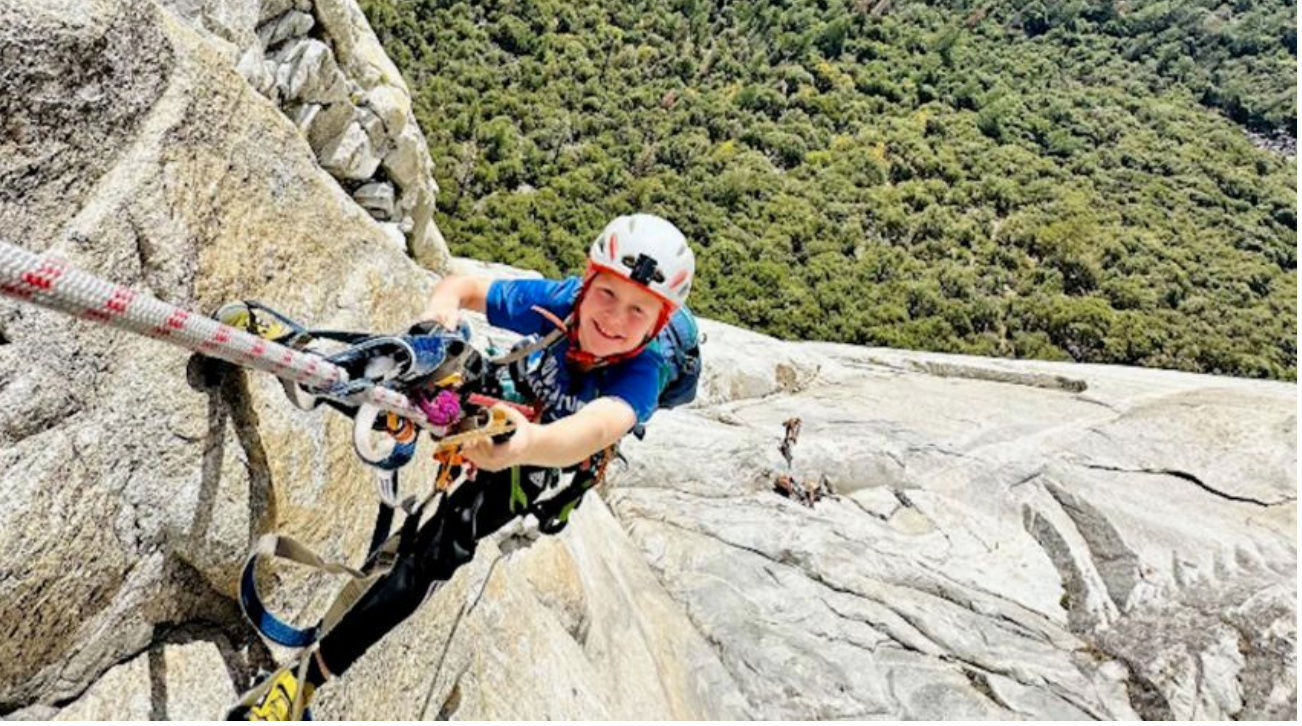 Eight-year-old boy becomes the youngest person to successfully climb ...