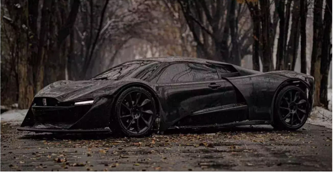 Taliban officials introduce Afghanistan's first sports car with a ...