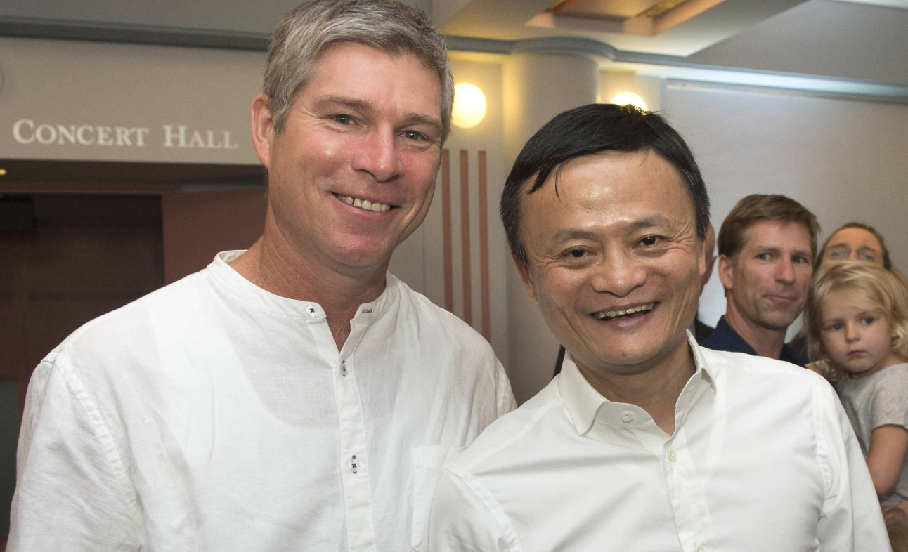 Jack Ma spotted in Australia, spending time with the Morleys