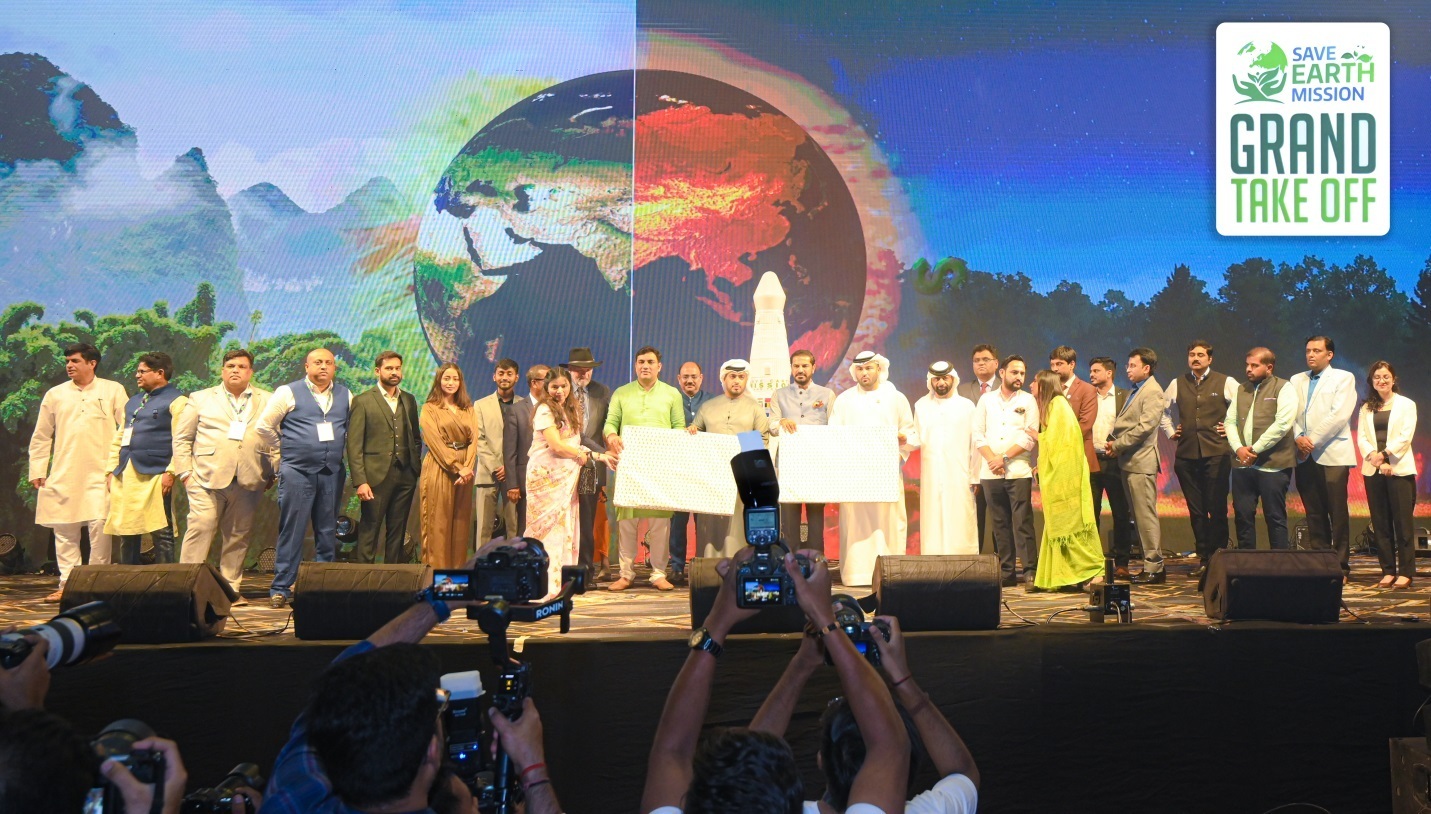 Global Visionaries Unite: Save Earth Mission Takeoff Event Draws ...