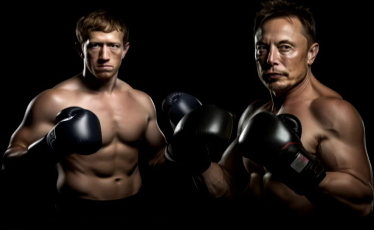 Elon Musk vs Mark Zuckerberg - Cage fight: streaming details, dates ...