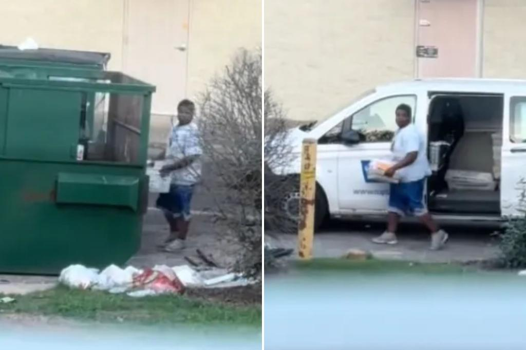 Nashville: Postal worker caught on viral TikTok allegedly dumping boxes ...