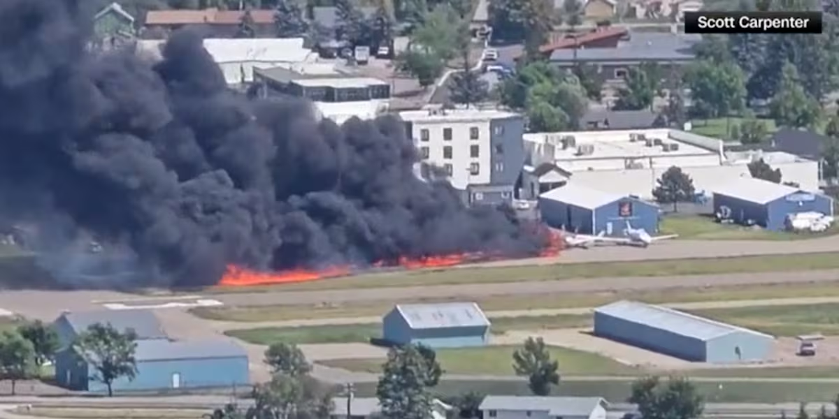 Watch: Plane Crash at Kalispell City Airport in Montana Sparks Massive ...