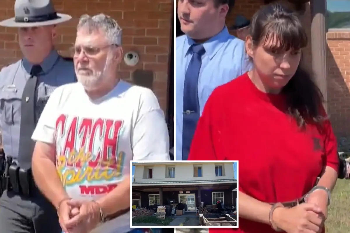 Pennsylvania Couple Arrested After 5 Children Found Locked in Faeces ...