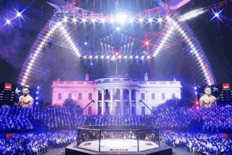 Trump Plans UFC Fight at the White House on His 80th Birthday