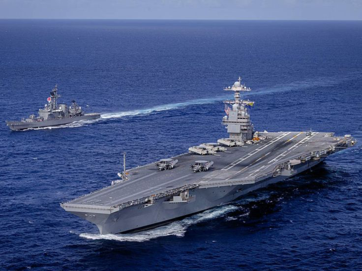 US Sends Its Most Advanced Carrier, USS Gerald R. Ford, to Caribbean
