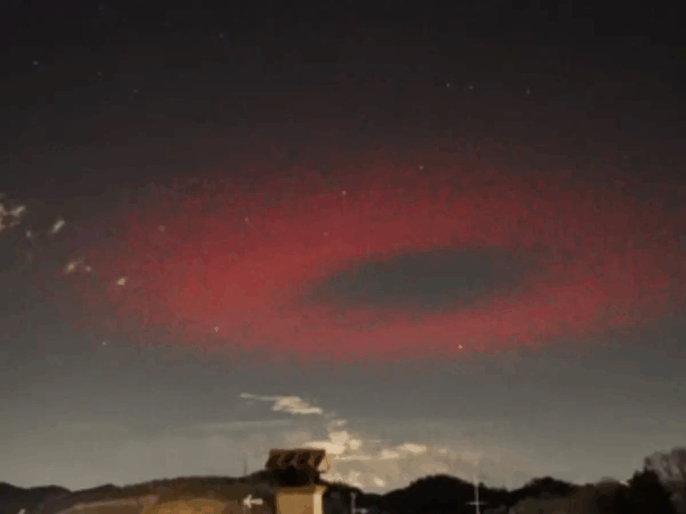 ELVE Phenomenon: Mysterious 200km Red Halo Reappears Over Italian Town ...