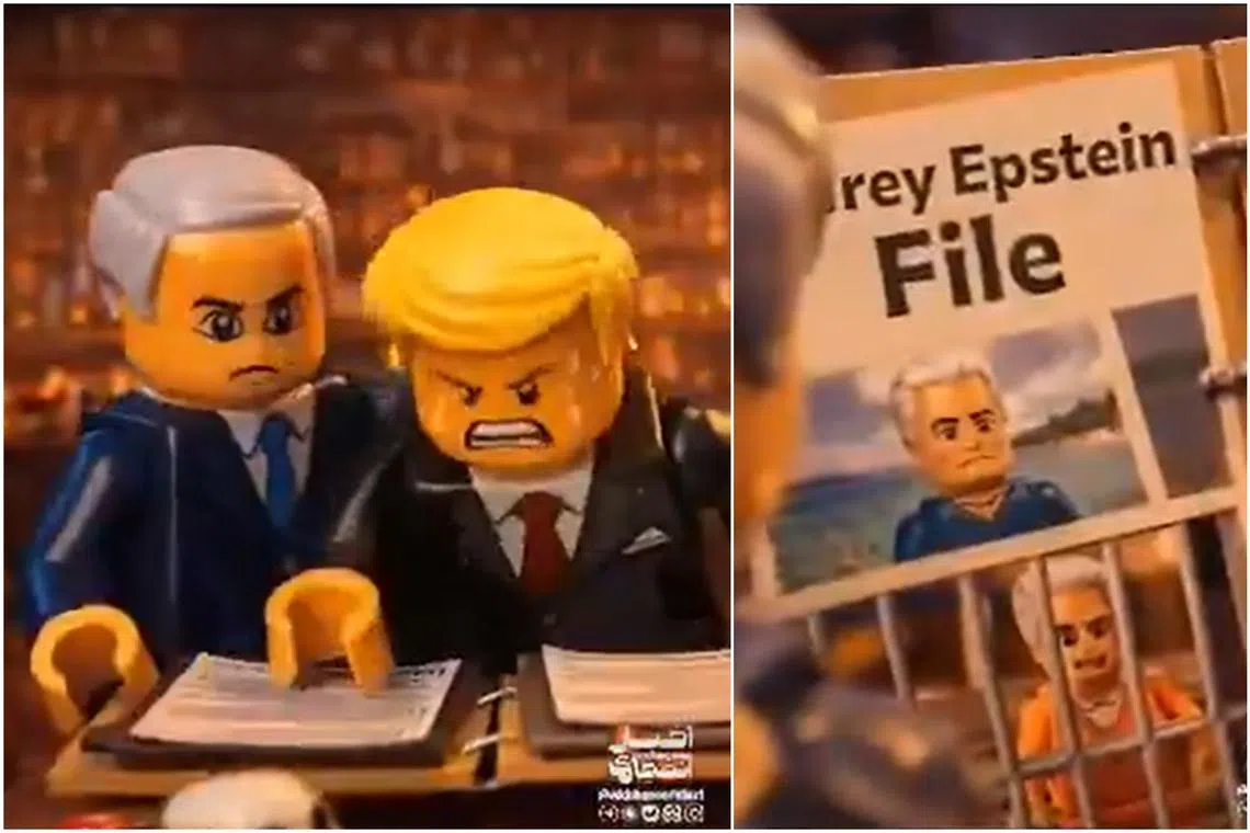 Watch: LEGO-Style Video Claims Trump Started Iran War Over Epstein Files