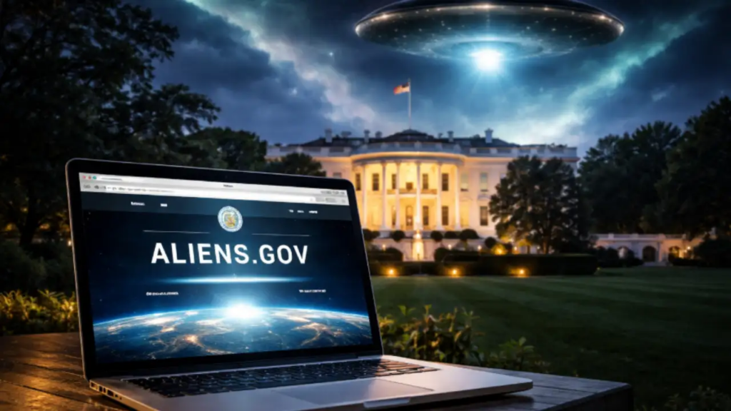 What Is Aliens.Gov: White House Launches ‘Aliens’ Site Touting ...