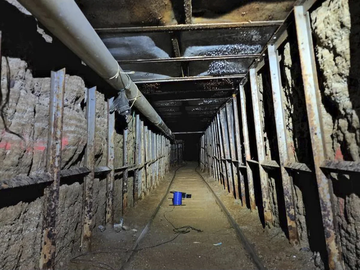 Secret Tunnel Near US-Mexico Border Uncovered As Authorities Investigate
